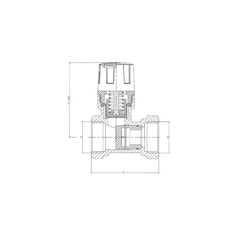 SLOVARM Poistný ventil 3/4" 6 bar TE-2852 | PriemyselnyTovar.sk